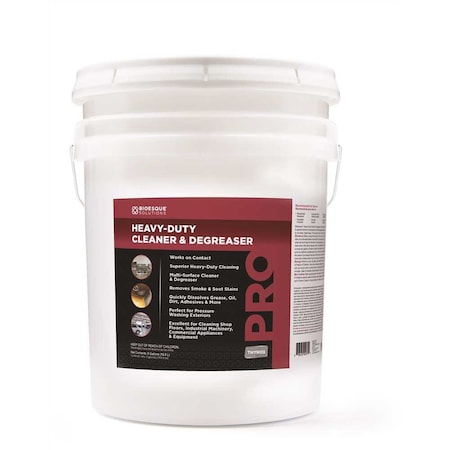 Bioesque 5 Gal. Heavy-Duty Cleaner and Degreaser BHDCD5G | Zoro
