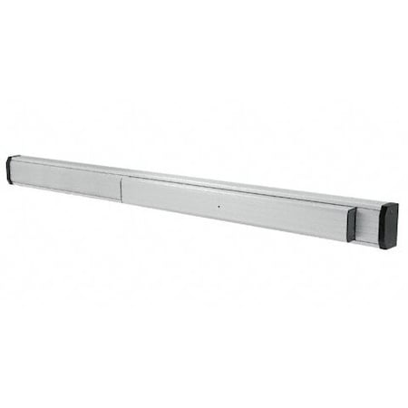 Jackson Satin Aluminum 48 1285 Push Pad Concealed Vertical Rod Right ...