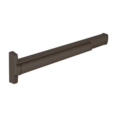 Jackson Dark Bronze 36 2085 Push Pad Concealed Vertical Rod Left Hand ...