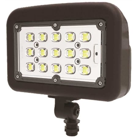 Halco 50W 120-277V Knuckle Line Voltage Bronze Outdoor Integrated LED ...