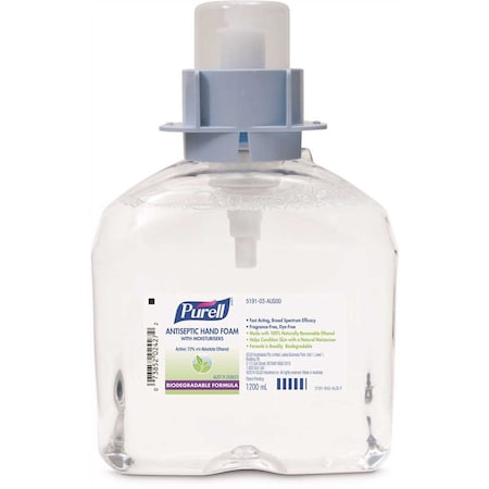 Purell Advanced Green Certified Instant 1200 mL Fragrance Free Hand ...
