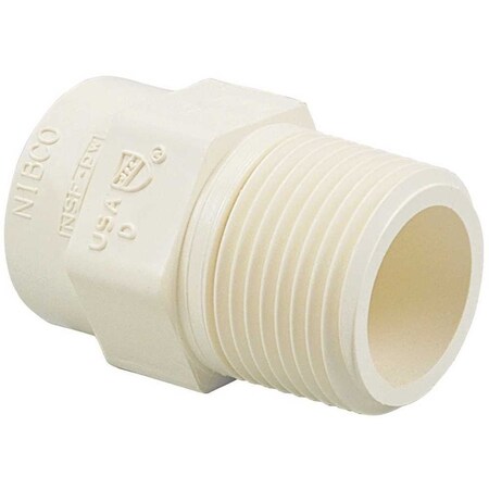 Nibco 1-1/4 in. CPVC CTS Slip x MIPT Adapter Fitting I4704114 | Zoro