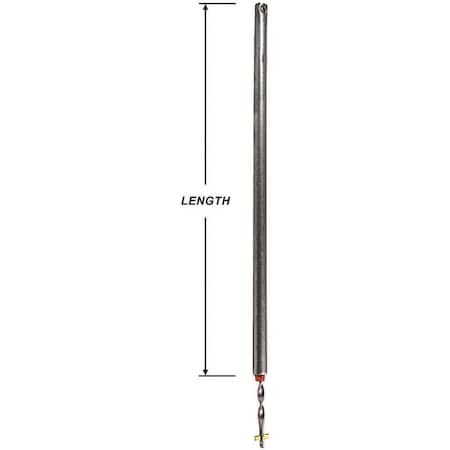 Strybuc 3/8in.Dia x 29in.L Tube x 29-5/8in.L Rod Spiral Tube Window ...
