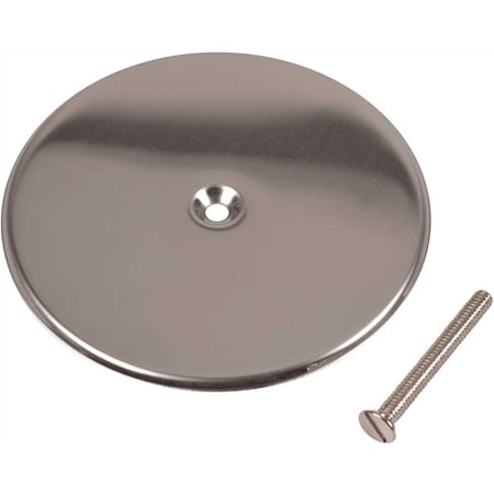 Oatey 5 in. Stainless Steel Cover Plate 42782 | Zoro
