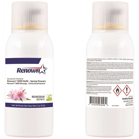 Renown 3000 Series 2 oz. Spring Flowers Odor Neutralizer Aerosol ...