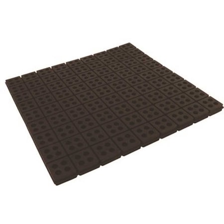 Diversitech 18 in. x 18 in. x 3/4 in. ISO-Cube Anti Vibration Pad ISO ...