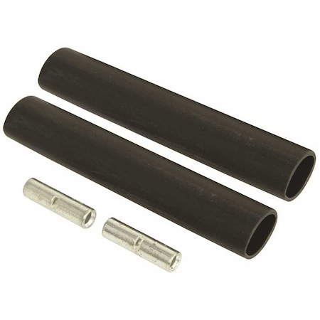 Boshart Industries BLACK HEAT SHRINK SPLICING KIT 2-WIRE - Pair HS-2 | Zoro