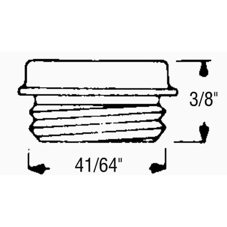 Proplus BRASS BIBB SEAT FOR PRICE PFISTER 18-TPI, 10PK 556600-XCP10 | Zoro