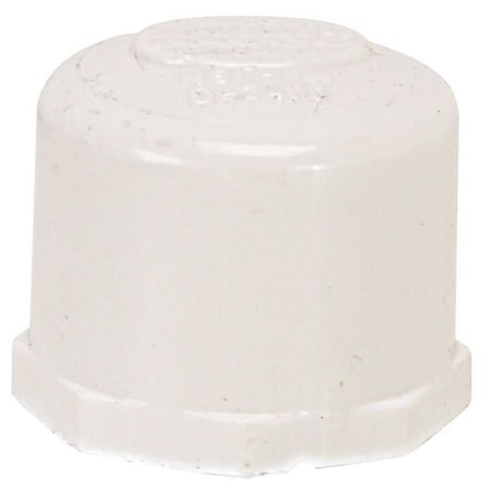 Proplus PVC THREADED PIPE CAP, 1/2 IN 2906164 | Zoro