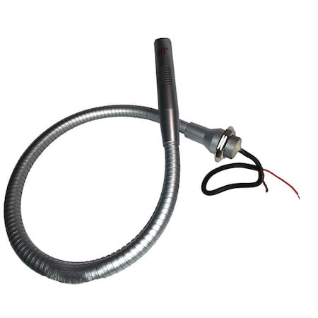 Norcon Communications Gooseneck Microphone Silver Wired Standard C99 | Zoro