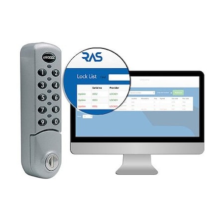 Lockey Digital Electronic Cabinet Lock W/ Remote Allocation System RAS ...