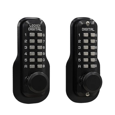 Lockey Mechanical Keyless Digital Combination Deadlocking Spring Latch ...