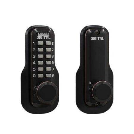 Lockey Mechanical Keyless Digital Combination Deadlocking Spring Latch ...