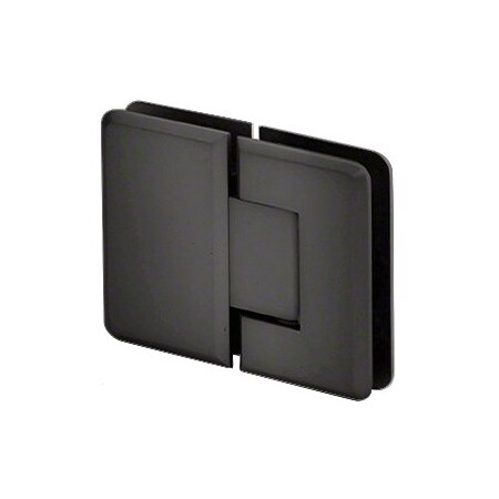 Cr Laurence Matte Black 180 Degree Glass-to-Glass Plymouth Series Hinge ...
