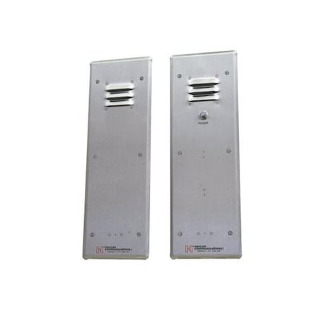 Norcon Communications Corridor/Day Room Full Duplex Wall Mount Intercom ...