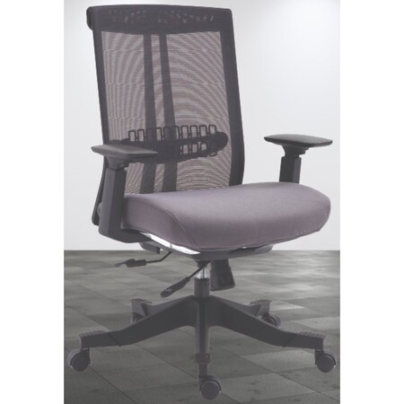 We'Re It Mesh it, Twyst Series Flex Mesh Task Chair, Gray Seat ...
