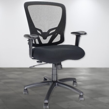 We'Re It Mesh it, Zapp Series Mesh Task Chair Seat Slide, Lumbar ...