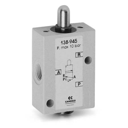 Camozzi Mechanical Poppet Valve 138-945 | Zoro