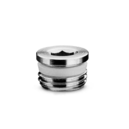 Camozzi #S2610 1/8, BSPt Adaptor, Male Plug, 1/8" Thread, Ptfe Seal, 7 ...