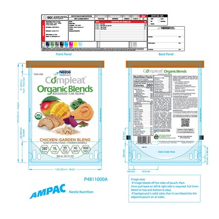 Nestle Nestle Compleat Organic Blends Chicken-Garden Blend 10.1oz ...