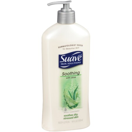 Suave Suave Skin Solutions Soothing With Aloe Body Lotion 18 oz. Bottle ...