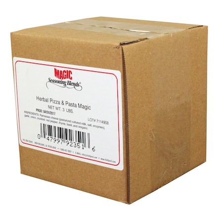 Magic Seasoning Magic Seasoning Herbal Pizza & Pasta Magic 3lbs HER003 ...