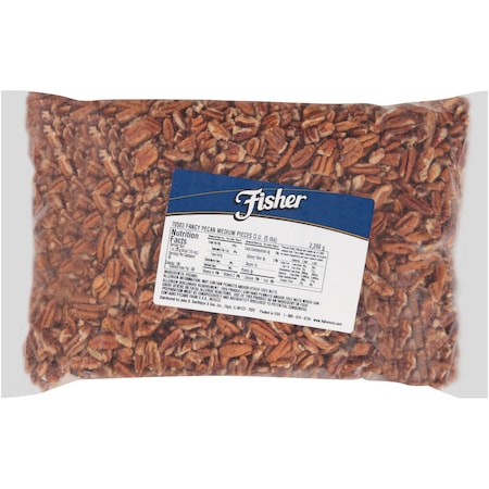 Fisher Fisher Medium Fancy Pecan Pieces 5lbs 70503 | Zoro