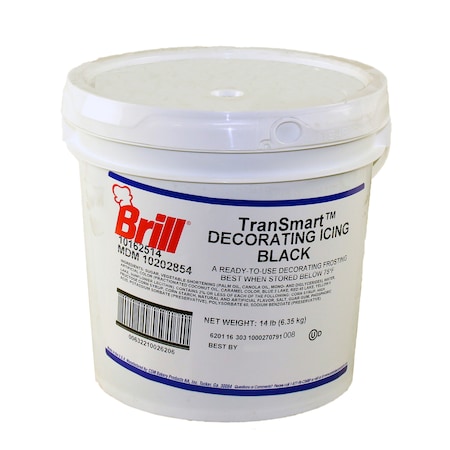 Brill Icing Black Decorating Icing 14lbs 10202854 | Zoro