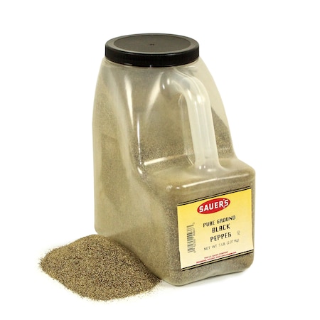 Sauer Sauer Black Ground Pepper 5lbs Bottle, PK3 00937 | Zoro