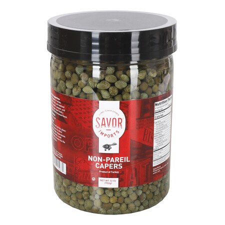 Savor Imports Imported Capers Non Pariels 32 oz., PK6 658933 | Zoro