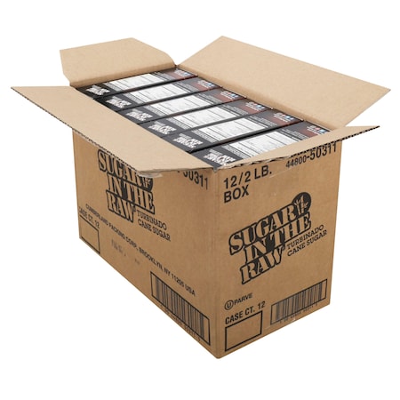Sugar In The Raw Sugar In The Raw Kosher Sugar 2lbs Box, PK12 ...