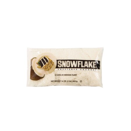 Snowflake Coconut Medium Cut Sweetened 1lbs, PK10 G12242.50 | Zoro