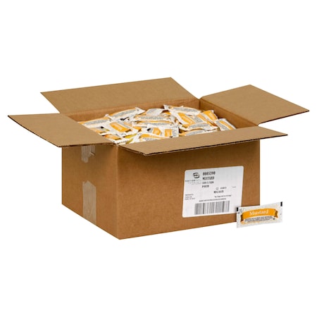 Portion Pac Portion Pac Mustard Packets 5.5g, PK500 (716037053901) | Zoro