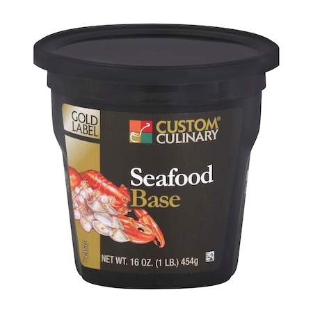 Gold Label Gold Label No MSG Added Seafood Base Paste 1lbs Tub, PK6 ...