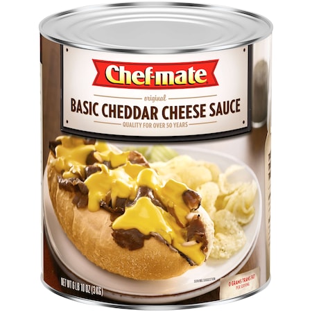 Chef-Mate Chef-Mate Basic Cheddar Cheese Sauce 106 oz., PK6 ...