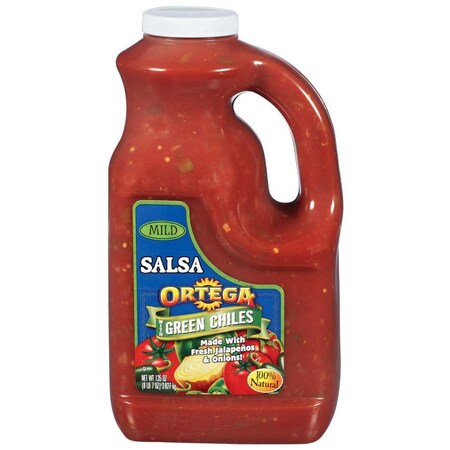 Ortega Ortega Salsa With Green Chile 1 gal., PK4 780786 | Zoro