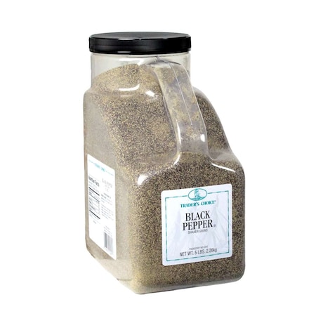 Traders Choice Black Pepper Shaker Grind 5lbs 2004111 | Zoro