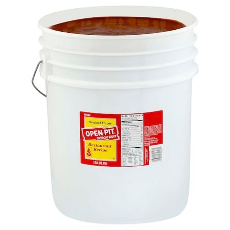 Open Pit Open Pit Original Barbecue Sauce 5 gal. 00043000806081 | Zoro