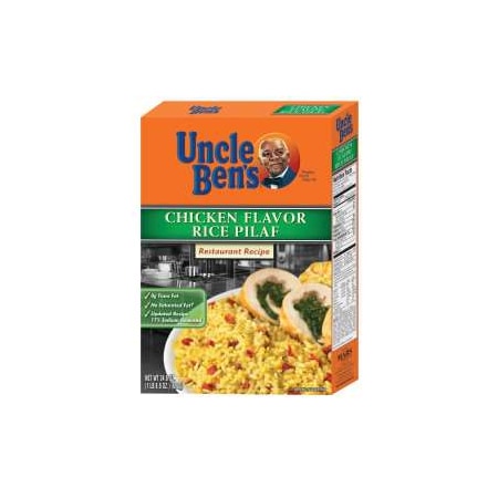 Uncle Bens Uncle Ben's Chicken Flavor Rice Pilaf 24.6 oz. Box, PK12 ...