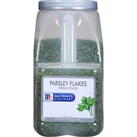 Mccormick McCormick Culinary Parsley Flakes 10 oz. Container, PK3 ...
