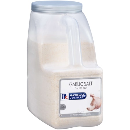 Mccormick McCormick Garlic Salt 12lbs Container, PK3 932358 | Zoro