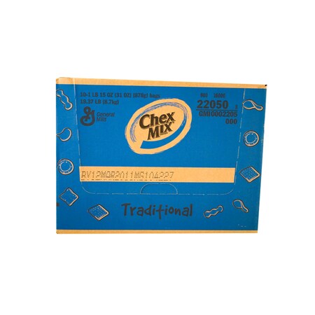 Chex Mix Chex Mix Bulk Traditional Flavor Chex Mix 31 oz., PK10 16000 ...
