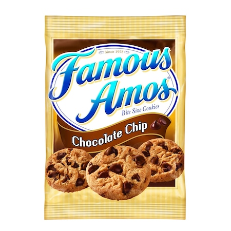 Famous Amos Famous Amos Chocolate Chip Cookies 2 oz. Bag, PK60 ...