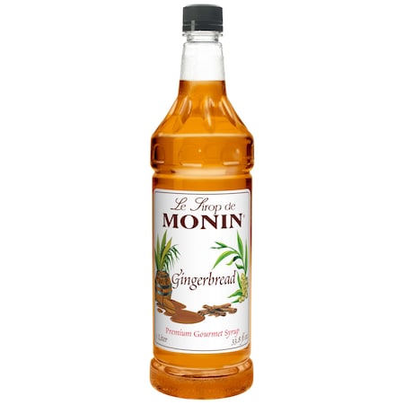 Monin Monin Gingerbread Syrup 1 Liter Bottle, PK4 M-FR060F | Zoro