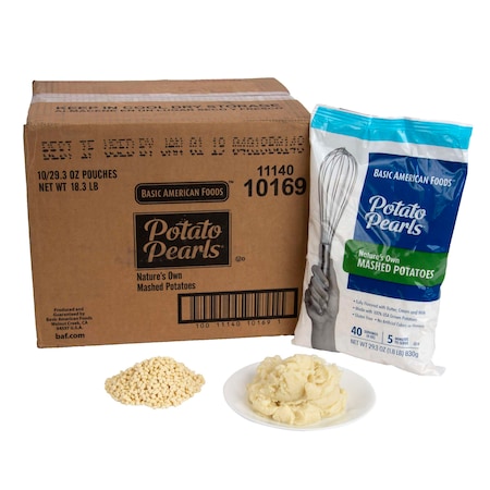 Baf Potato Pearls Nature's Own Mashed Potatoes Just Add Water 29.3 oz ...
