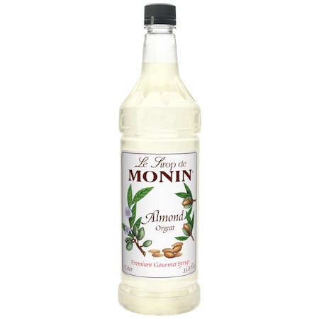 Monin Monin Almond Syrup 1 Liter Bottle, PK4 M-FR001F | Zoro