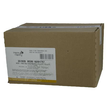 Henry And Henry Henry And Henry Redi-Pak Red Raspberry Filling 2lbs ...