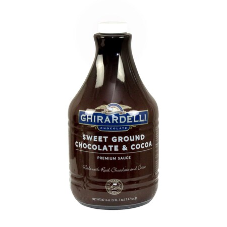 Ghirardelli Ghirardelli Sweet Ground Chocolate & Cocoa Sauce 87.3 oz ...