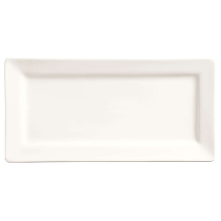 World Tableware Slate Collection 12Inchx6.5" Rectangular Ultra Bright ...