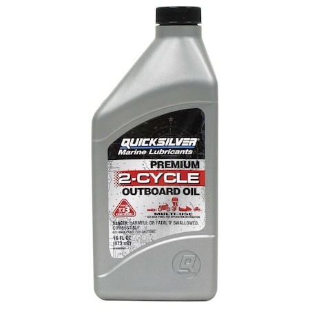 Warren Motor Oil Mercury Quicksilver TCW3 16 oz., PK12 MER20Q01 | Zoro